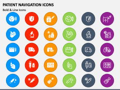 Patient Navigation Icons for PowerPoint and Google Slides - PPT Slides