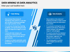 Data Mining Vs Data Analytics PowerPoint and Google Slides Template ...