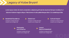 Free - Kobe Bryant PowerPoint and Google Slides Template - PPT Slides