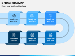 6 Phase Roadmap PowerPoint Presentation Slides - PPT Template