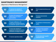Maintenance Management PowerPoint and Google Slides Template - PPT Slides