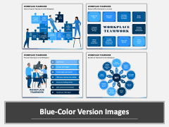 Workplace Teamwork PowerPoint and Google Slides Template - PPT Slides