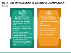 Inventory Management Vs Warehouse Management PowerPoint and Google ...