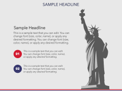 Free - US Independence Day PowerPoint Template and Google Slides Theme