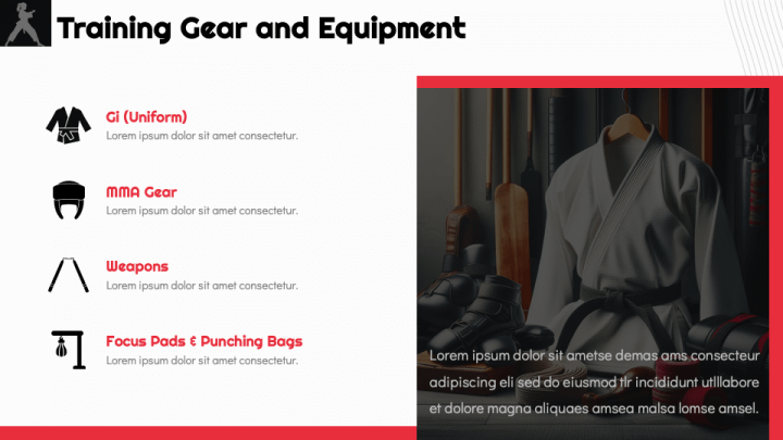 Free - Martial Arts Theme for PowerPoint and Google Slides - PPT Slides