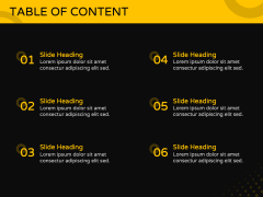 Yellow and Black Presentation Theme for PowerPoint and Google Slides