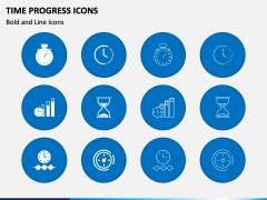 Time Progress Icons for PowerPoint and Google Slides - PPT Slides