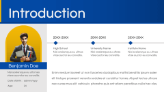 Free - Student Intro PowerPoint and Google Slides Template - PPT Slides
