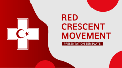 Free - Red Crescent Movement Presentation for PowerPoint and Google Slides