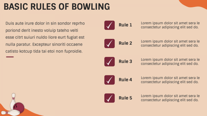 Free - Bowling Presentation Theme for PowerPoint and Google Slides ...