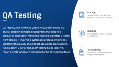 QA Testing PowerPoint and Google Slides Template - PPT Slides