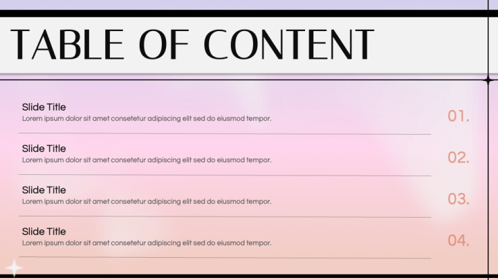 Pretty Presentation Theme for PowerPoint and Google Slides - PPT Slides