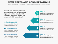 Next Steps and Considerations PowerPoint and Google Slides Template