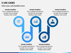 5 Use Cases PowerPoint Presentation Slides - PPT Template