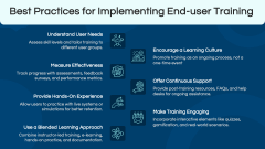 End-User Training PowerPoint and Google Slides Template - PPT Slides
