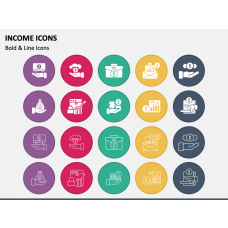 Revenue Icons PowerPoint Template - PPT Slides