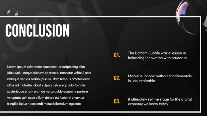 Free - Dotcom Bubble Burst (Case Study) PowerPoint and Google Slides ...