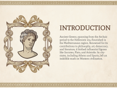 Free - Ancient Greece Presentation Theme for PowerPoint and Google Slides