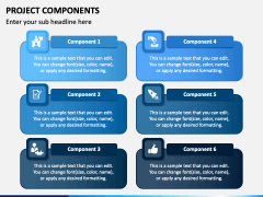 Project Components PowerPoint and Google Slides Template - PPT Slides