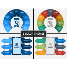 Mobile Application PowerPoint Template - PPT Slides | SketchBubble