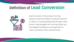 Lead Conversion PowerPoint and Google Slides Template - PPT Slides