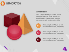 Free - 3D Shapes Presentation Theme for PowerPoint and Google Slides