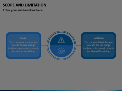 Scope And Limitation PowerPoint and Google Slides Template - PPT Slides