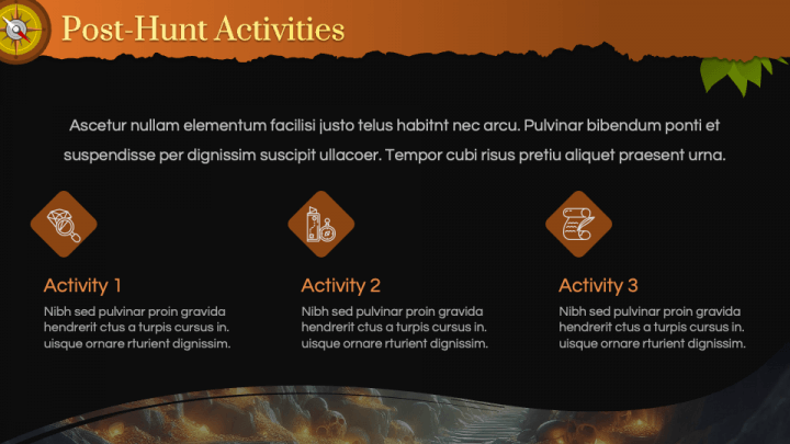 Free - Treasure Hunt Theme for PowerPoint and Google Slides - PPT Slides