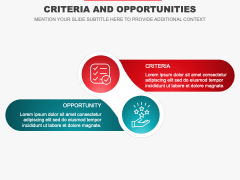 Criteria and Opportunities PowerPoint and Google Slides Template - PPT ...