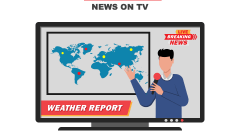 News on TV PowerPoint and Google Slides Template - PPT Slides
