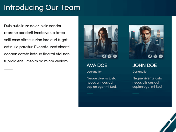 Free - Office Theme for PowerPoint and Google Slides - PPT Slides
