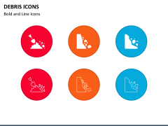 Debris Icons for PowerPoint and Google Slides - PPT Slides