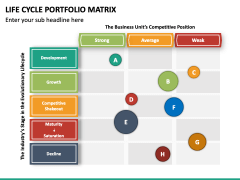 Lifecycle Portfolio Matrix PowerPoint and Google Slides Template - PPT ...