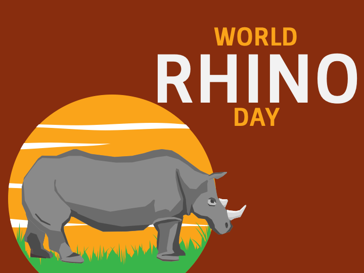 Free - World Rhino Day Presentation for PowerPoint and Google Slides