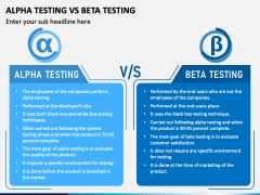 Alpha Testing Vs Beta Testing PowerPoint and Google Slides Template ...