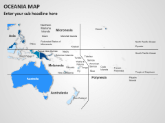 Oceania Map for PowerPoint and Google Slides - PPT Slides