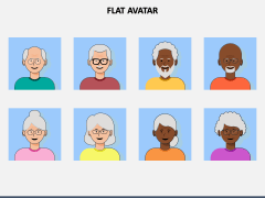 Free - Flat Avatars for PowerPoint and Google Slides - PPT Slides