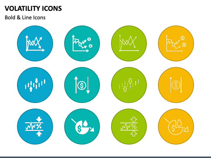 Volatility Icons for PowerPoint and Google Slides - PPT Slides