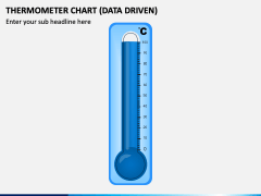Thermometer (Data Driven) for PowerPoint and Google Slides - PPT Slides