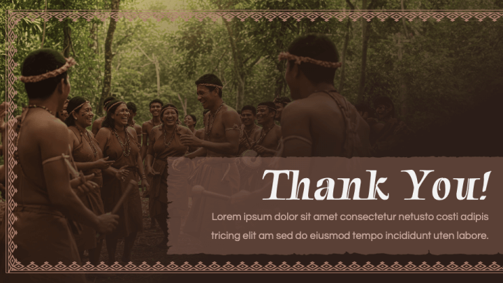 Free - Tribal Culture Presentation Theme for PowerPoint and Google ...