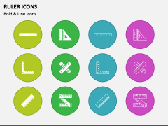 Ruler Icons for PowerPoint and Google Slides - PPT Slides