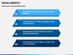 Social Identity PowerPoint and Google Slides Template - PPT Slides