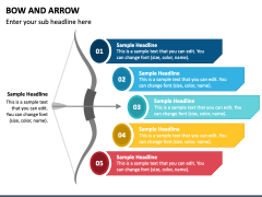 Bow and Arrow PowerPoint Template - PPT Slides