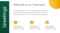 Free - Class Orientation PowerPoint and Google Slides Template - PPT Slides