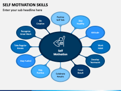 Self Motivation Skills PowerPoint and Google Slides Template - PPT Slides