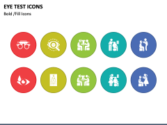 Eye Test Icons for PowerPoint and Google Slides - PPT Slides