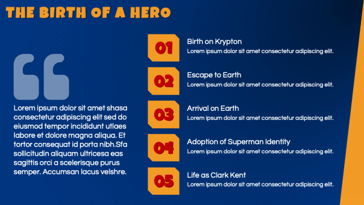 Free - Superman Presentation Theme for PowerPoint and Google Slides ...