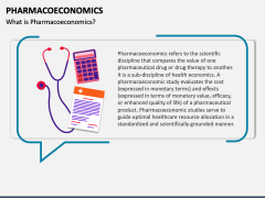 Pharmacoeconomics PowerPoint and Google Slides Template - PPT Slides