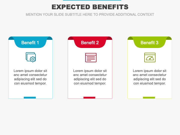 Expected Benefits PowerPoint and Google Slides Template - PPT Slides