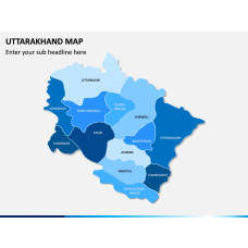 Pune Map PowerPoint Template - PPT Slides